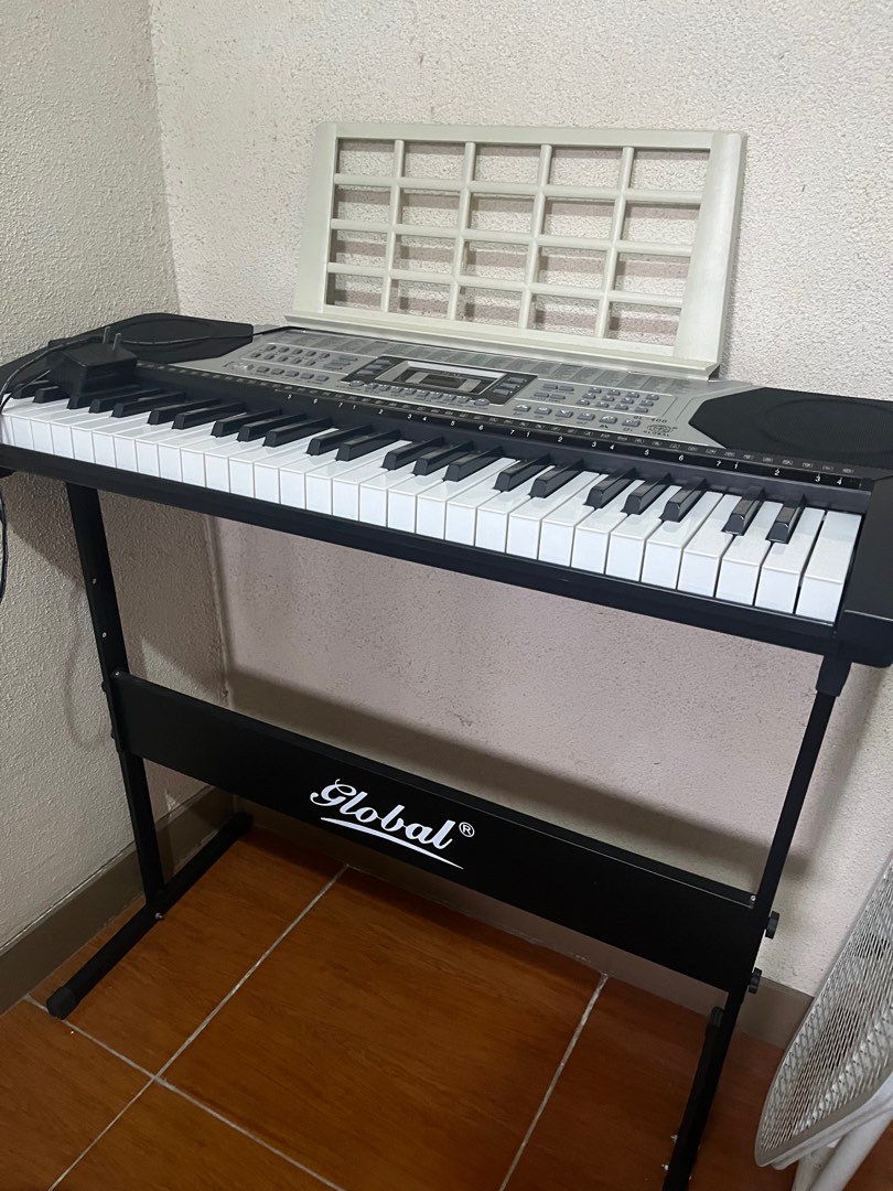 Global Keyboard Piano (GL-400), Hobbies & Toys, Music & Media, Musical ...