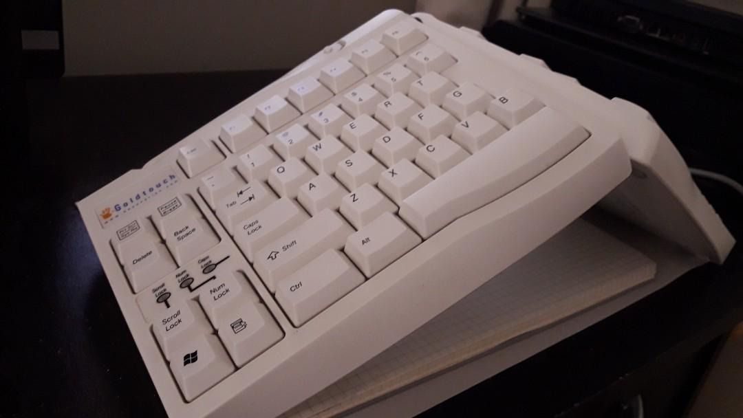 Goldtouch Adjustable Ergonomic Spilt Tent Keyboard, Computers & Tech ...