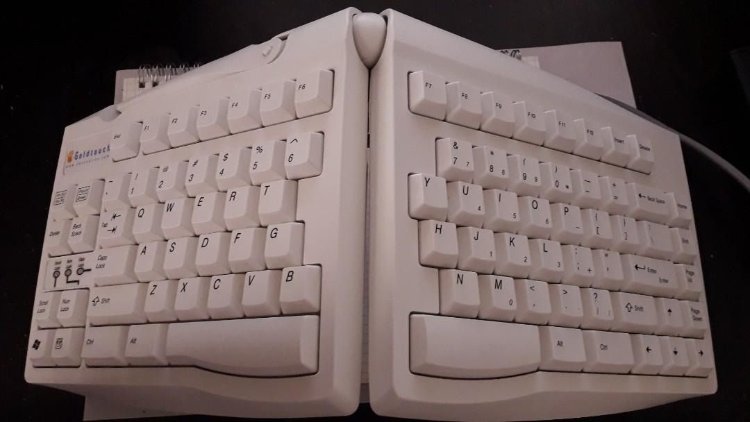 Goldtouch Adjustable Ergonomic Spilt Tent Keyboard, Computers & Tech ...
