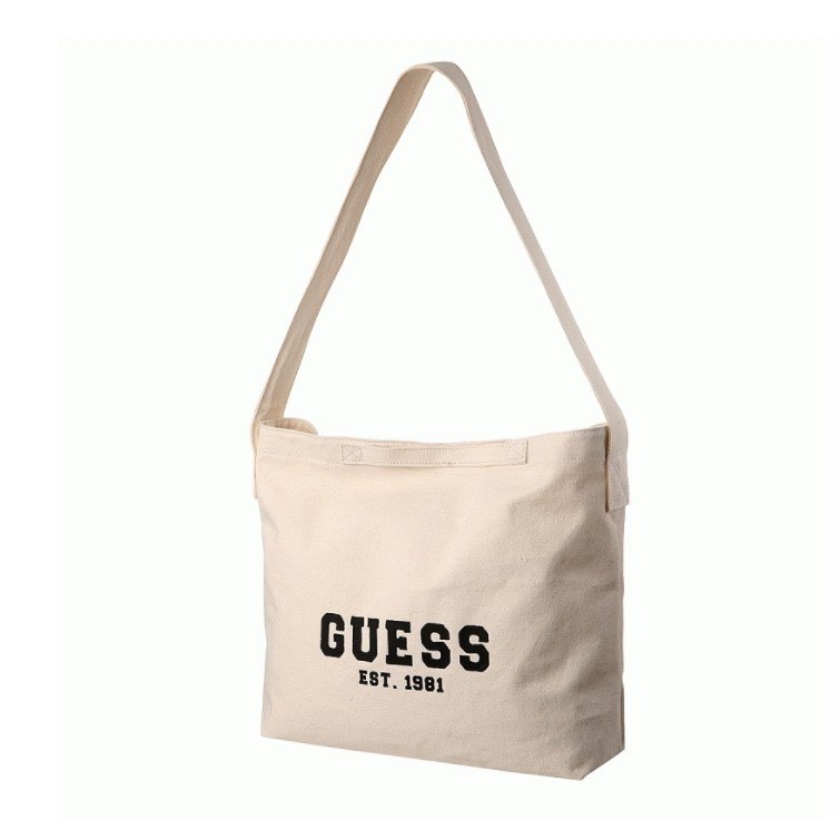 Guess canvas tote bag, Women's Fashion, Bags & Wallets, Tote Bags on ...