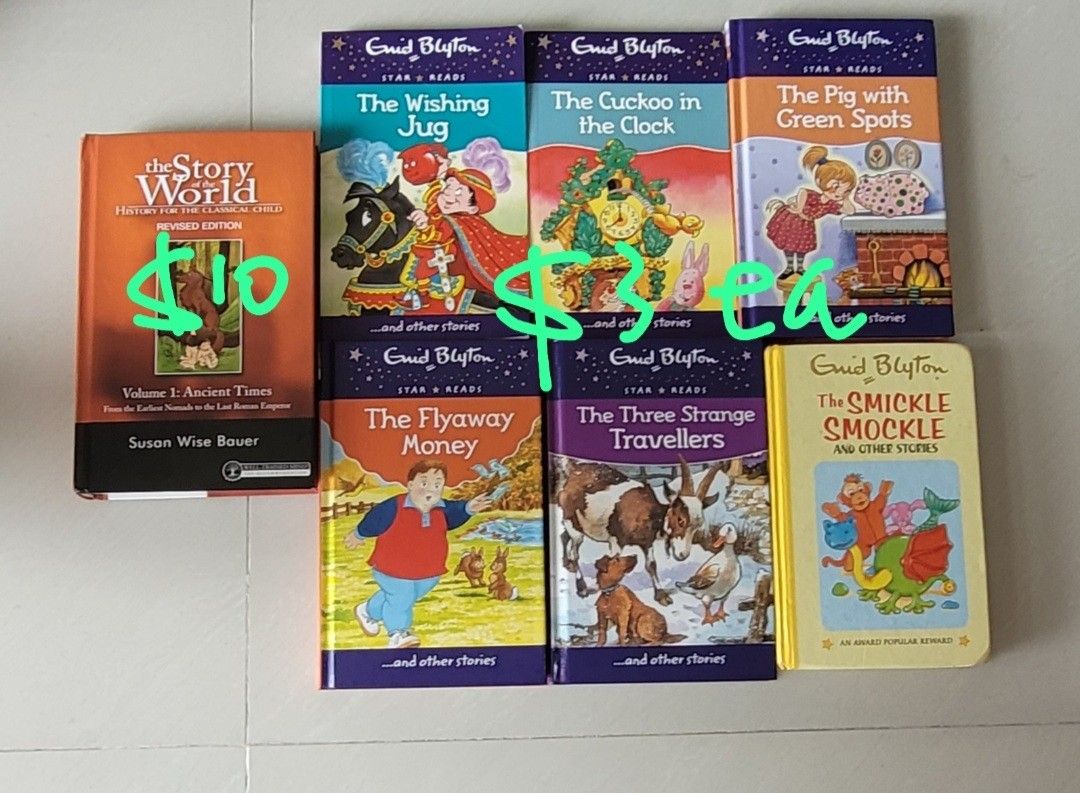 Guid Blyton and the Story of the World history series, Hobbies & Toys ...