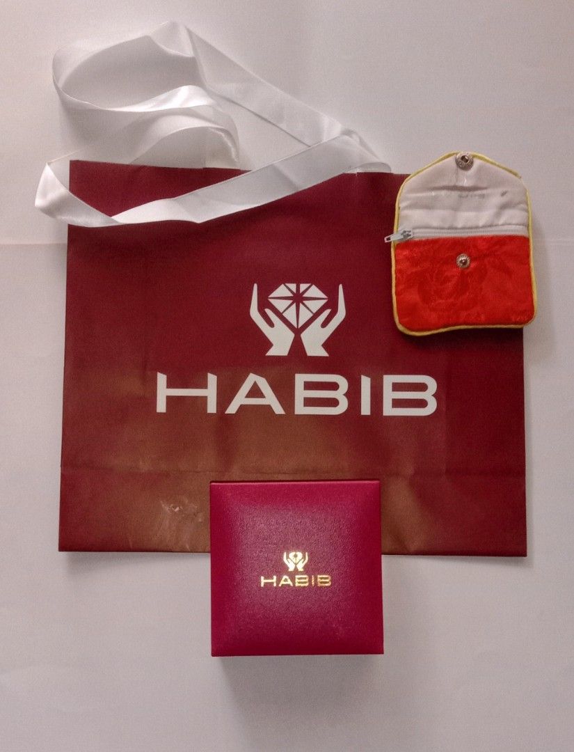 Habib jewelry box, pouch, bag, Women's Fashion, Jewelry & Organisers ...
