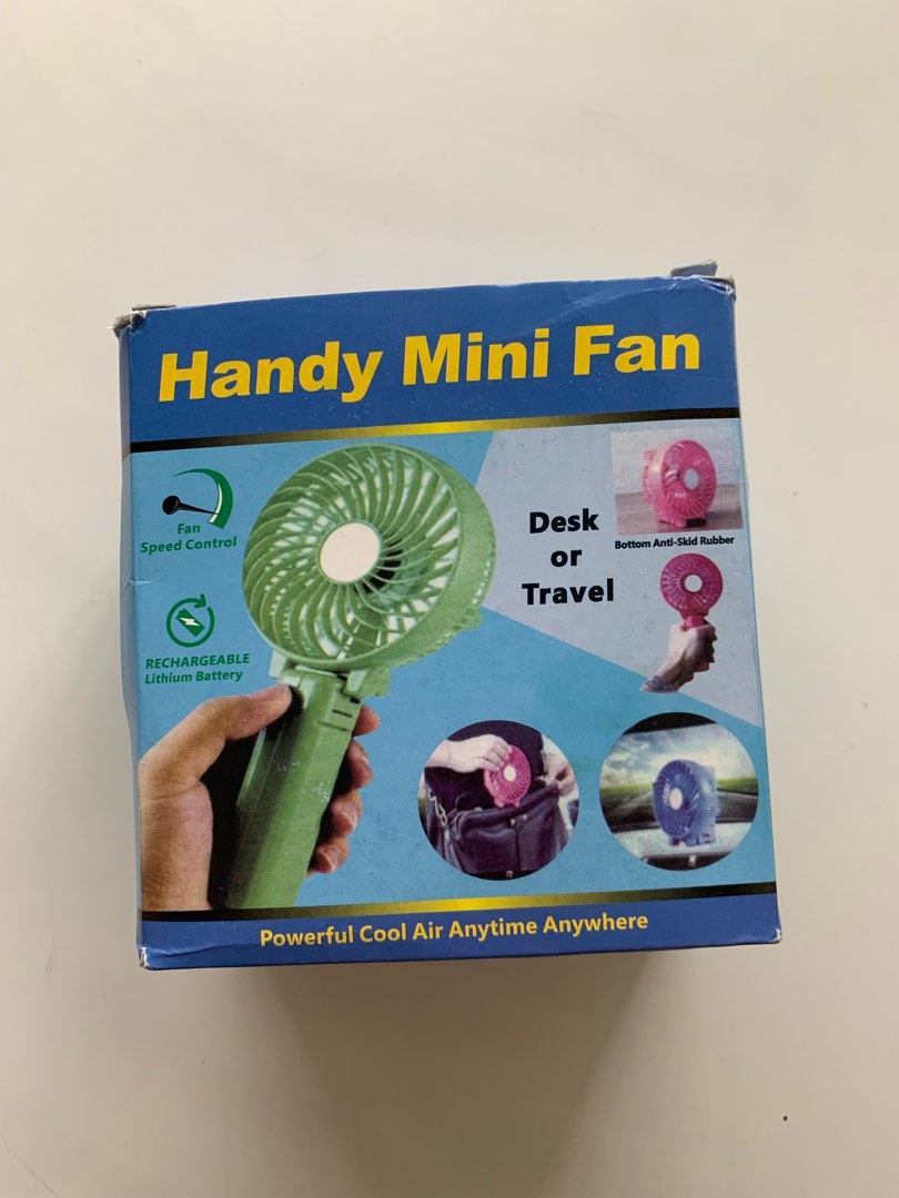 Handy Mini Fan, Hobbies & Toys, Stationery & Craft, Other Stationery ...