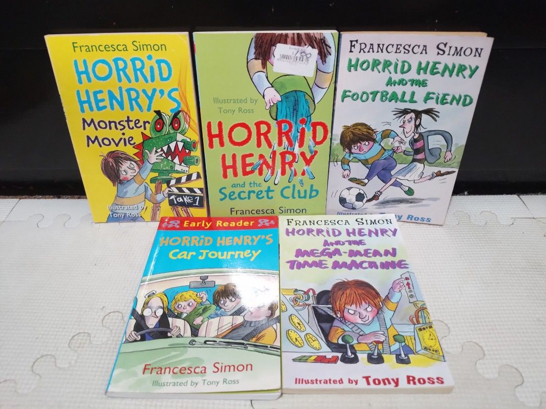 Horrid Henry bundle, Hobbies & Toys, Books & Magazines, Fiction & Non ...