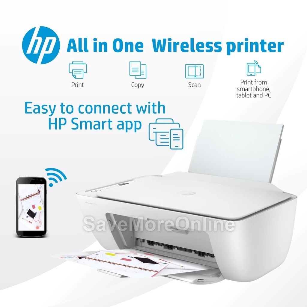 HP DESKJET 2700 WIRELESS PRINTER/COPIER/SCANNER, Computers & Tech ...