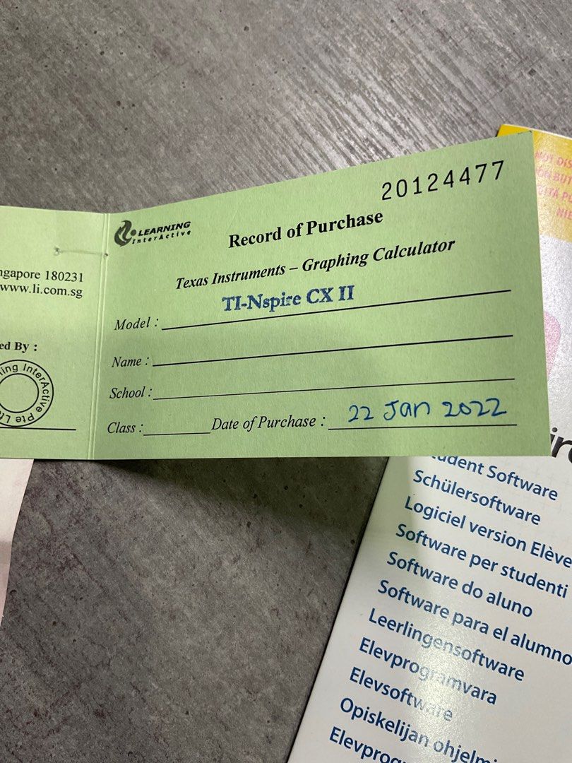 IB graphic display calculator GDC, Hobbies & Toys, Stationery & Craft ...