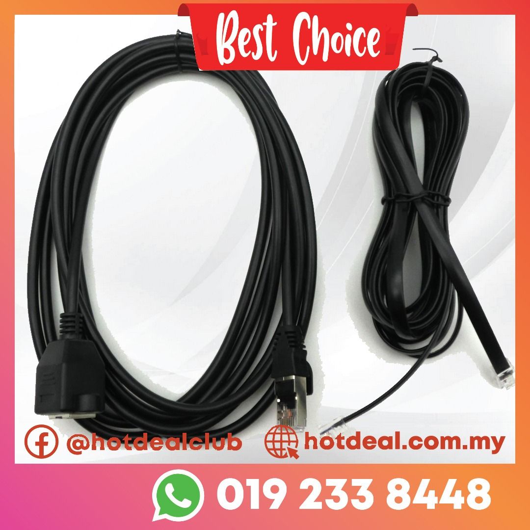 ICOM IC-2730A Fullset Extension Cables/Front Panel & Microphone (3 ...