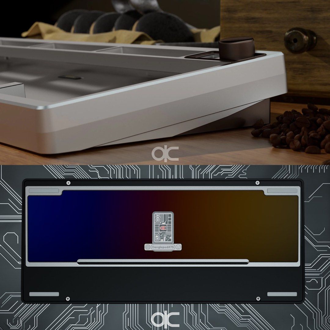 [In Stock] QK75N by Qwertykey / Owlab 75% CNC-machined full aluminium ...