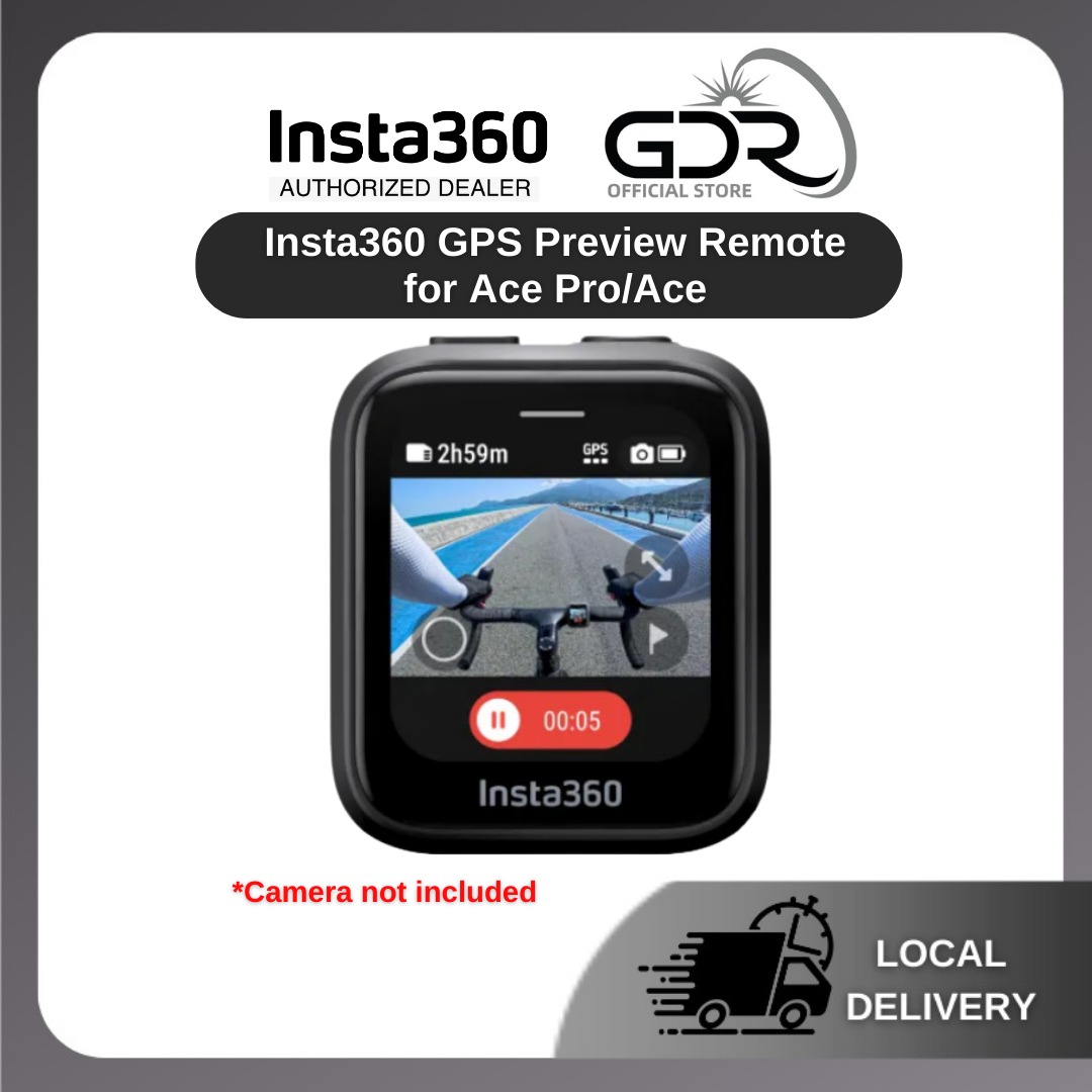 Insta360 GPS Preview Remote For Ace Pro/Ace, Photography, Photography ...