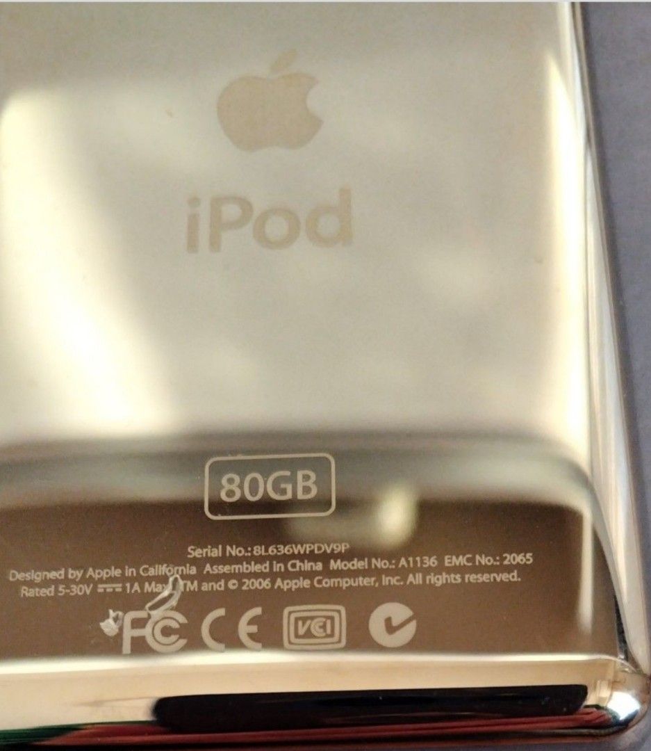 Ipod Classic 80gb Set, Audio, Portable Music Players on Carousell
