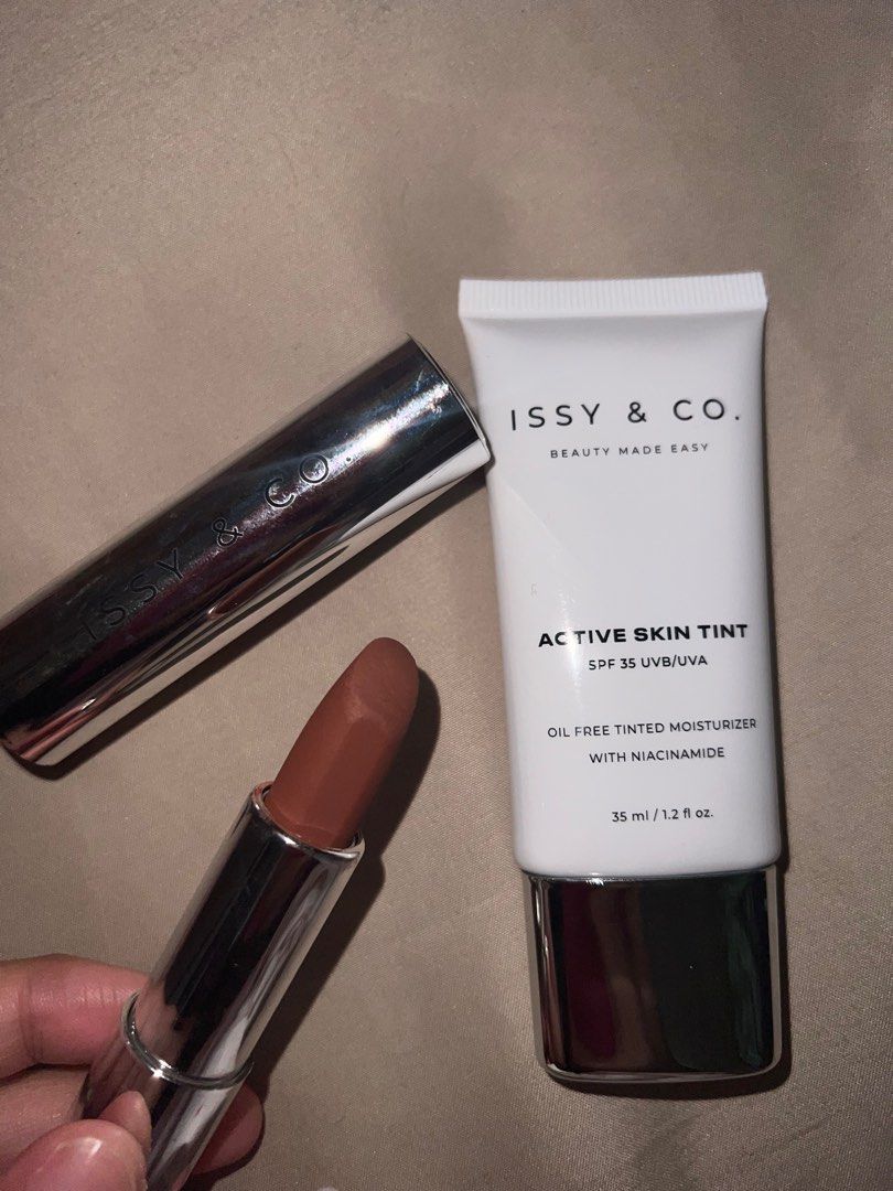 issy & co skintint (sand) and lip bullet in renaissance, Beauty ...