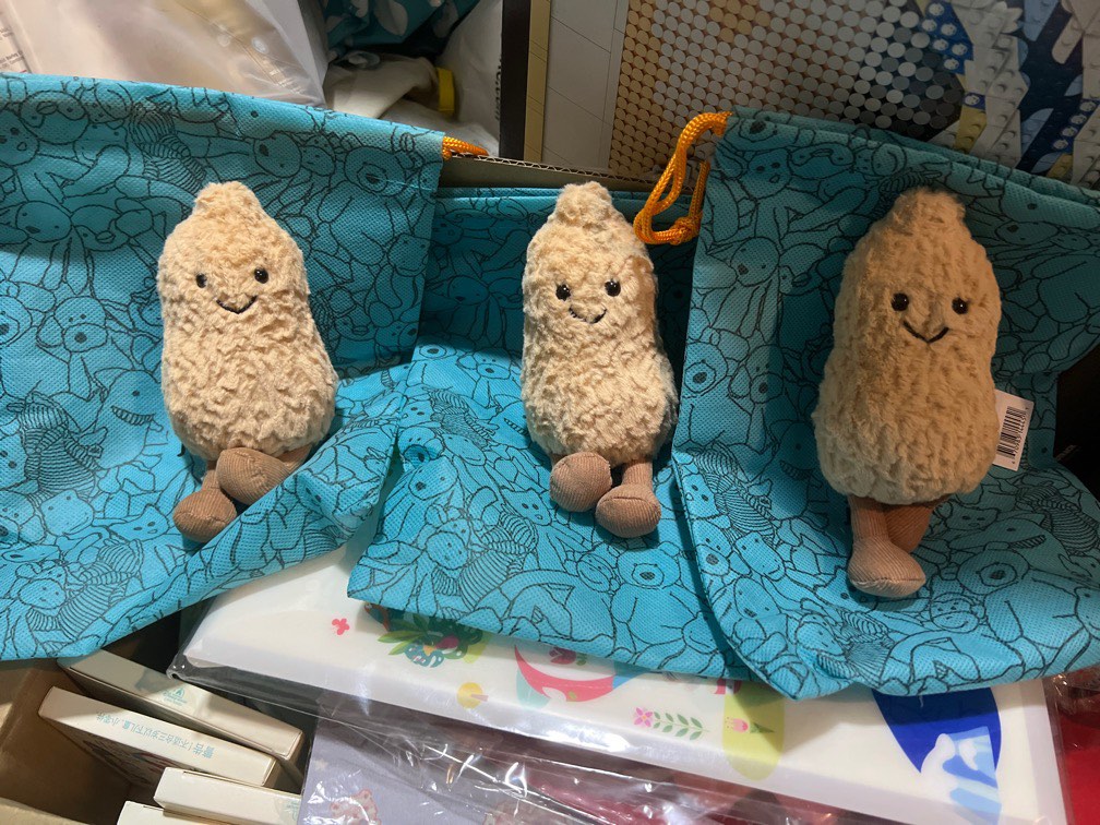 Jellycat amusable peanut, Furniture & Home Living, Home Decor, Other ...