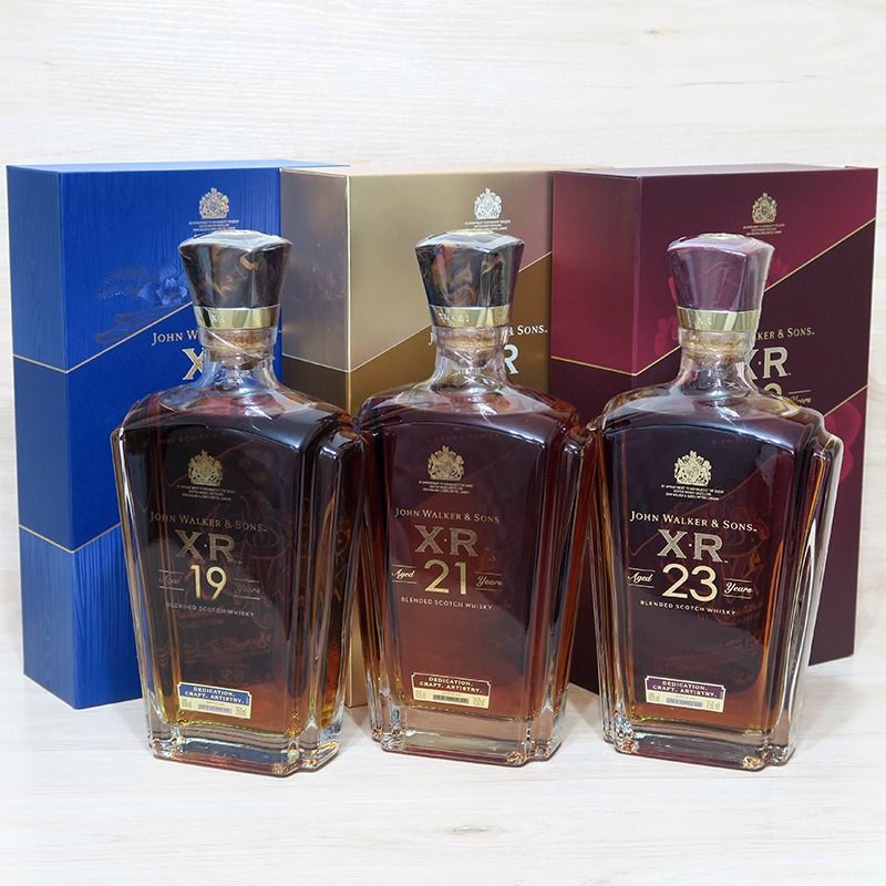 John Walker and Sons XR19 XR21 XR23 - Johnnie Walker 約翰走路 - Better than Blue Label Green Gold ...