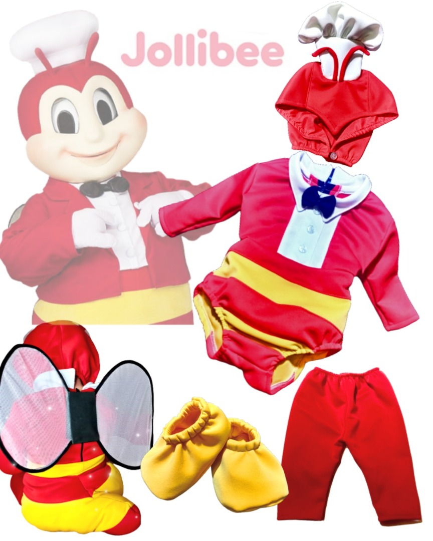 Jollibee Costume, Babies & Kids, Babies & Kids Fashion on Carousell