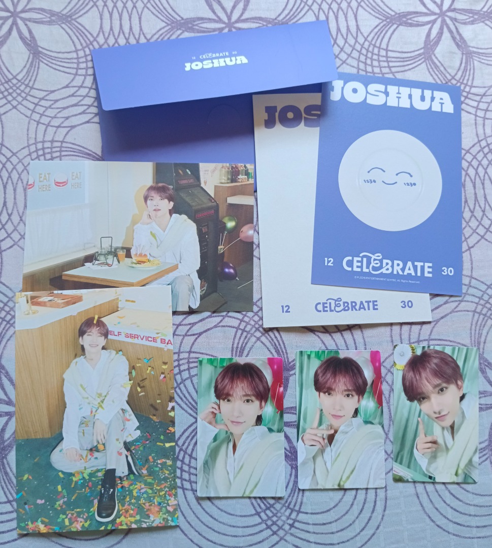 JOSHUA BIRTHDAY BOX VER 3 SELCA PCS, Hobbies & Toys, Memorabilia ...