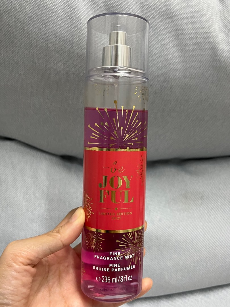 Joyful limited edition bbw, Beauty & Personal Care, Fragrance ...