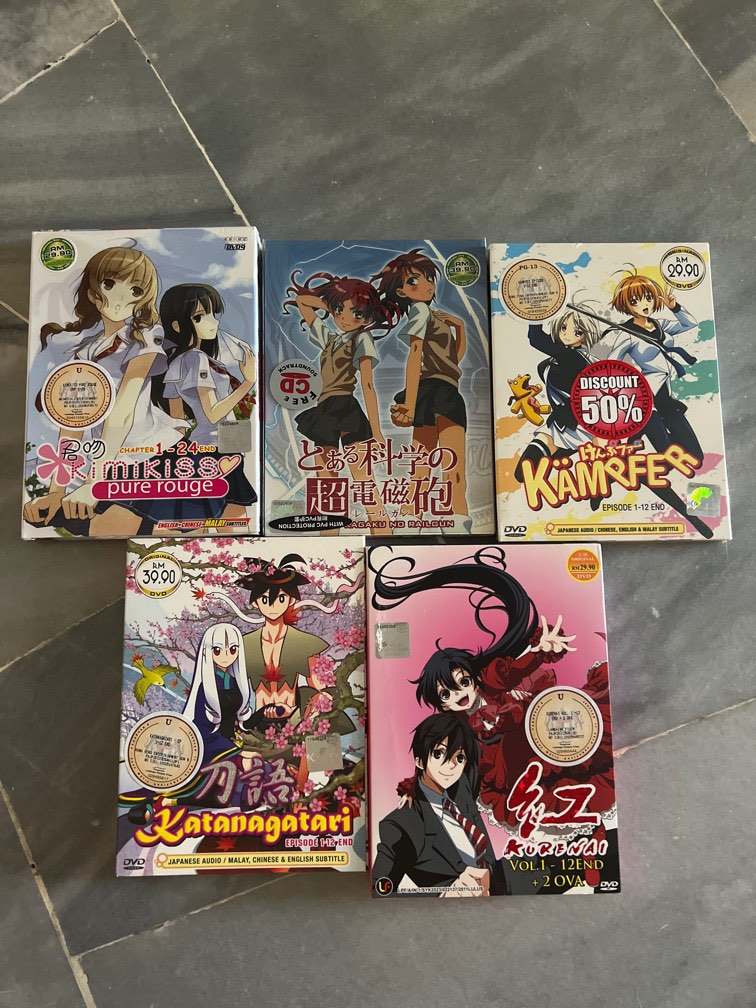 K Anime DVD, Hobbies & Toys, Music & Media, CDs & DVDs on Carousell