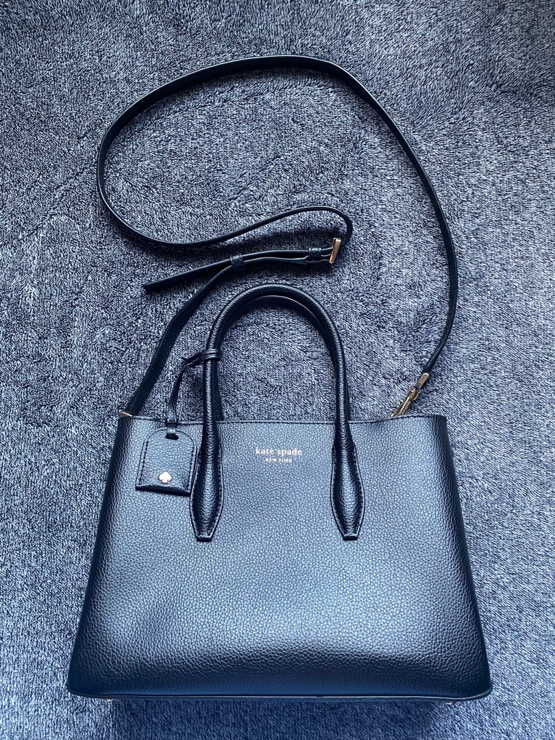 KATE SPADE New York Eva Small Top Zip Satchel-Black RARE FIND, Luxury ...