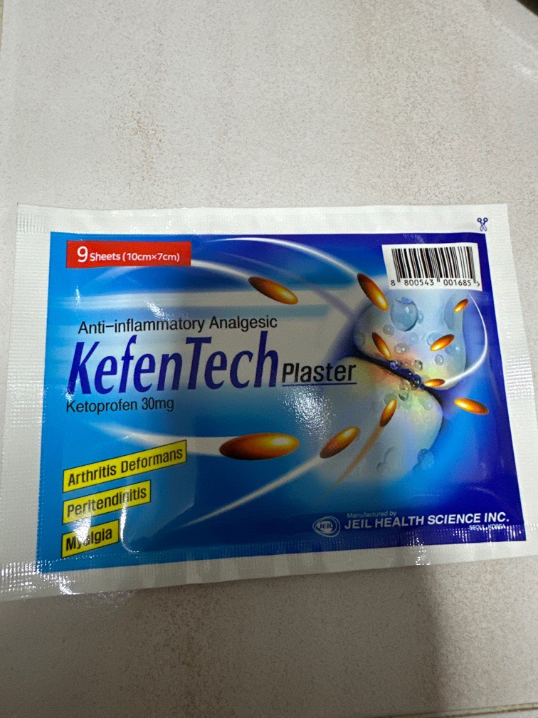 Kefentech Plaster, Health & Nutrition, Medical Supplies & Tools on ...