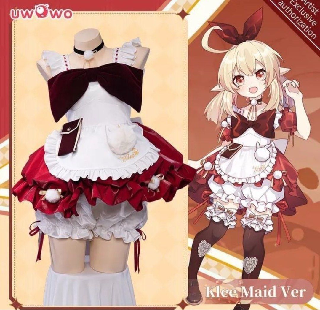 Klee maid cosplay | Genshin Impact, Hobbies & Toys, Memorabilia ...