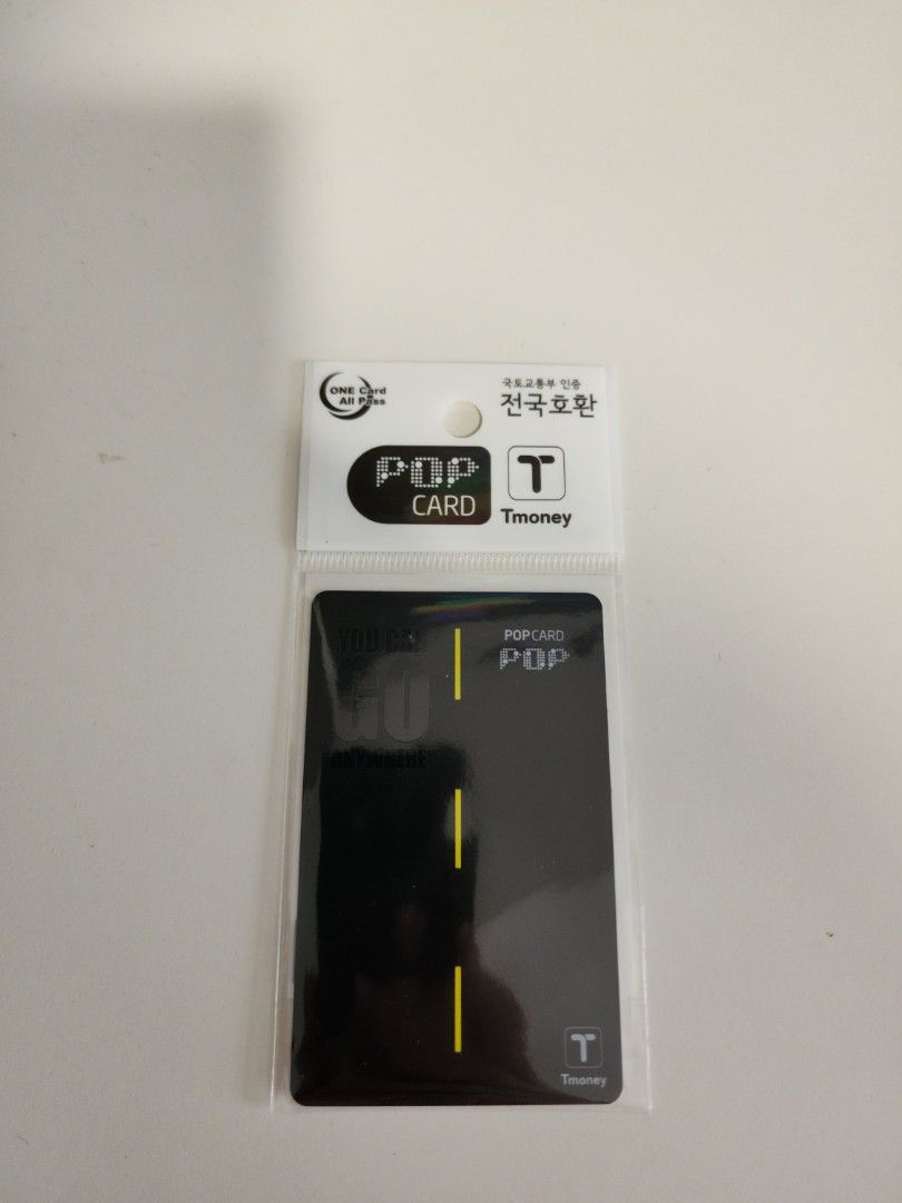 Korea Tmoney subway card, Everything Else on Carousell