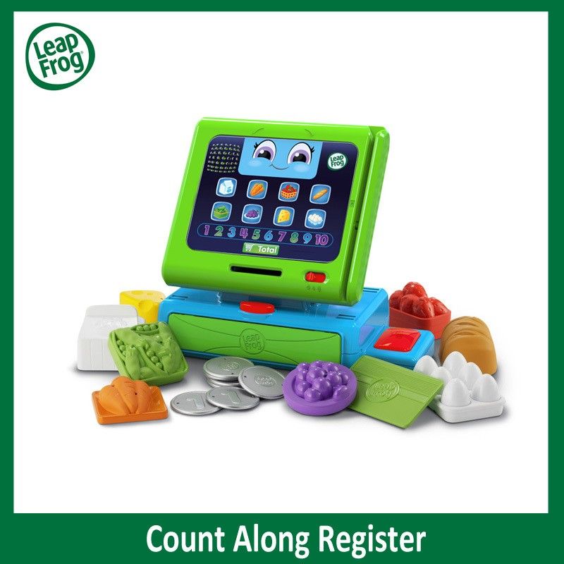 LeapFrog Count Along Register [Teaches skills: Colors * Counting ...