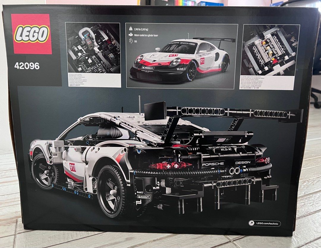 Lego 42096 Porsche 911 RSR, Hobbies & Toys, Toys & Games on Carousell