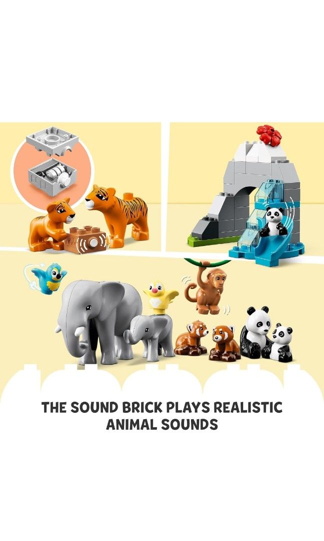 Lego Duplo 10974 Wild Animals of Asia, Hobbies & Toys, Toys & Games on ...