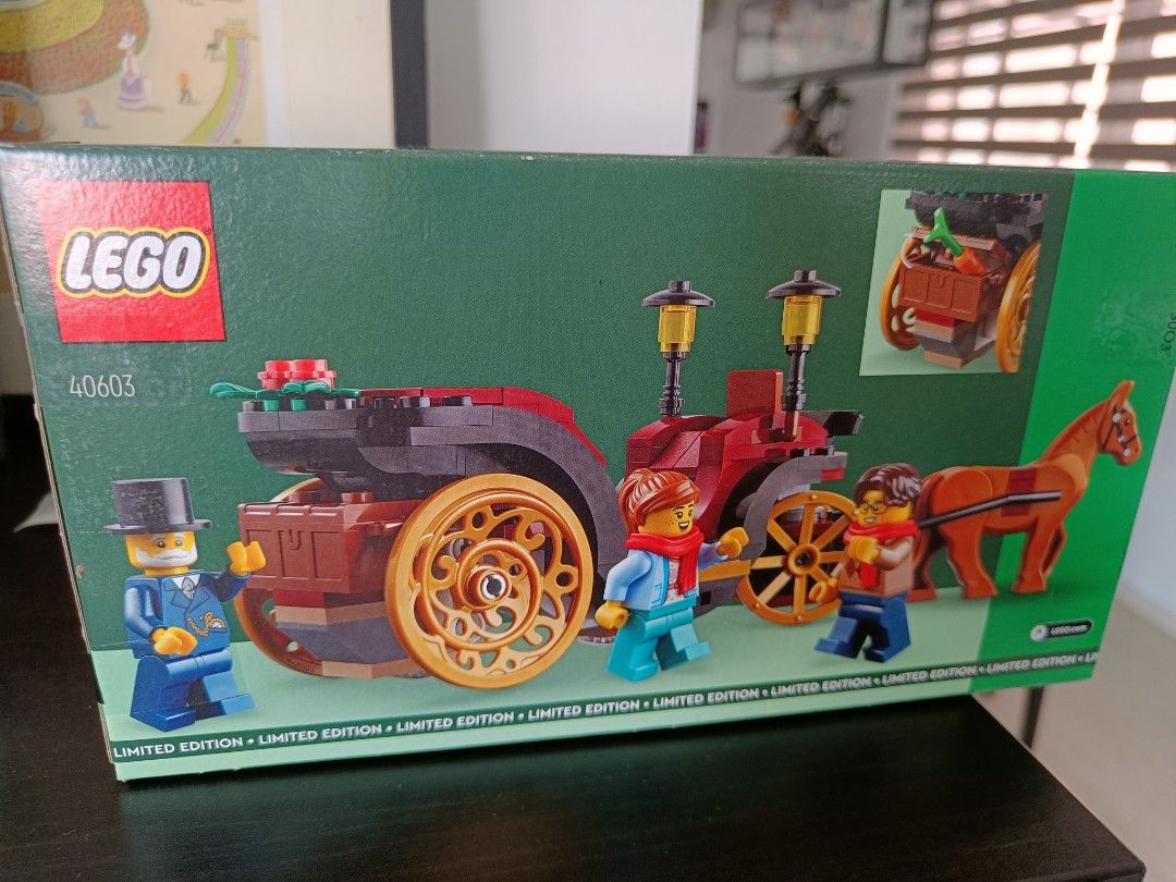 LEGO Majisto's Magical Workshop, Winter Market Stall, Wintertime ...