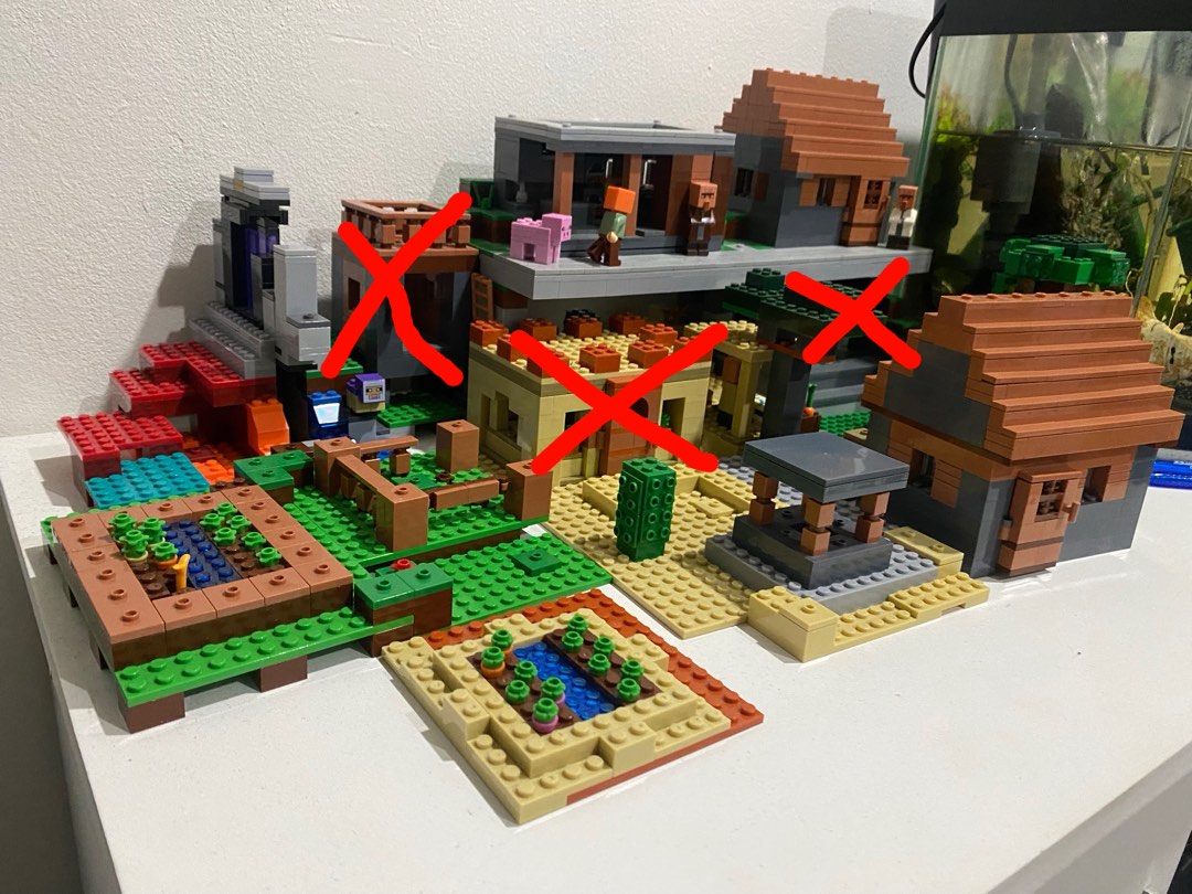LEGO MINECRAFT (MOC), Hobbies & Toys, Toys & Games on Carousell