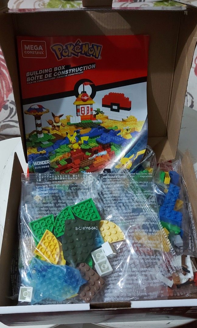 Lego Pokemon Mega Construx Building Box 450 pcs, Toys & Collectibles ...
