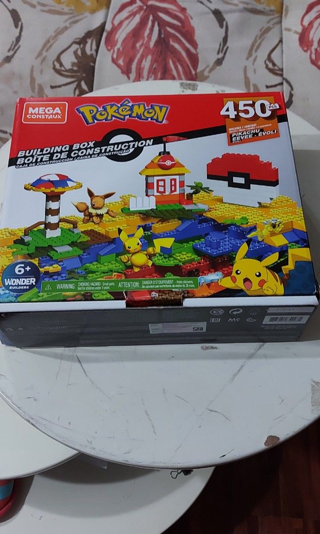 Lego Pokemon Mega Construx Building Box 450 pcs, Toys & Collectibles ...