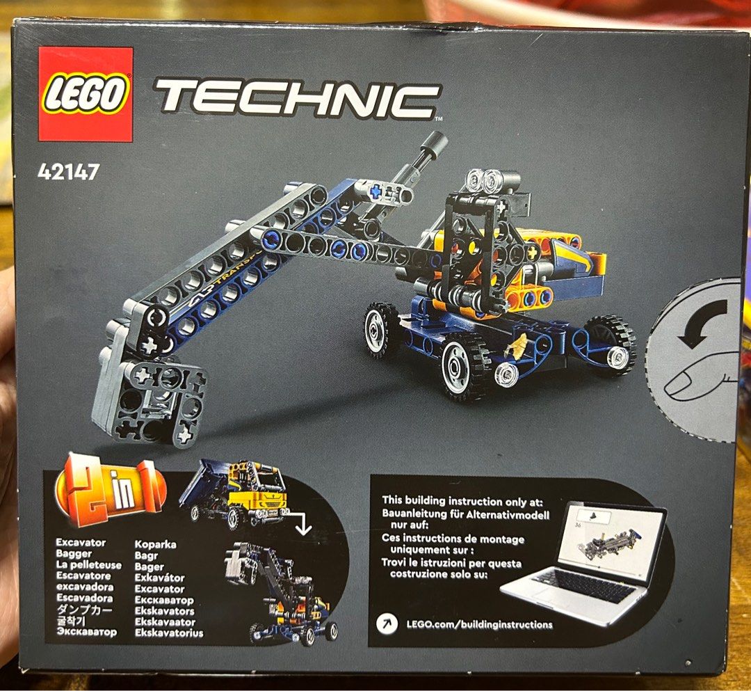 Lego Technic Dump Truck 42147, Hobbies & Toys, Toys & Games on Carousell