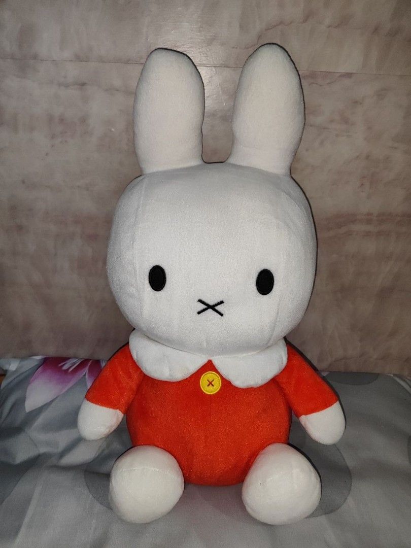 Life Size Miffy Plushie Toy, Hobbies & Toys, Toys & Games on Carousell