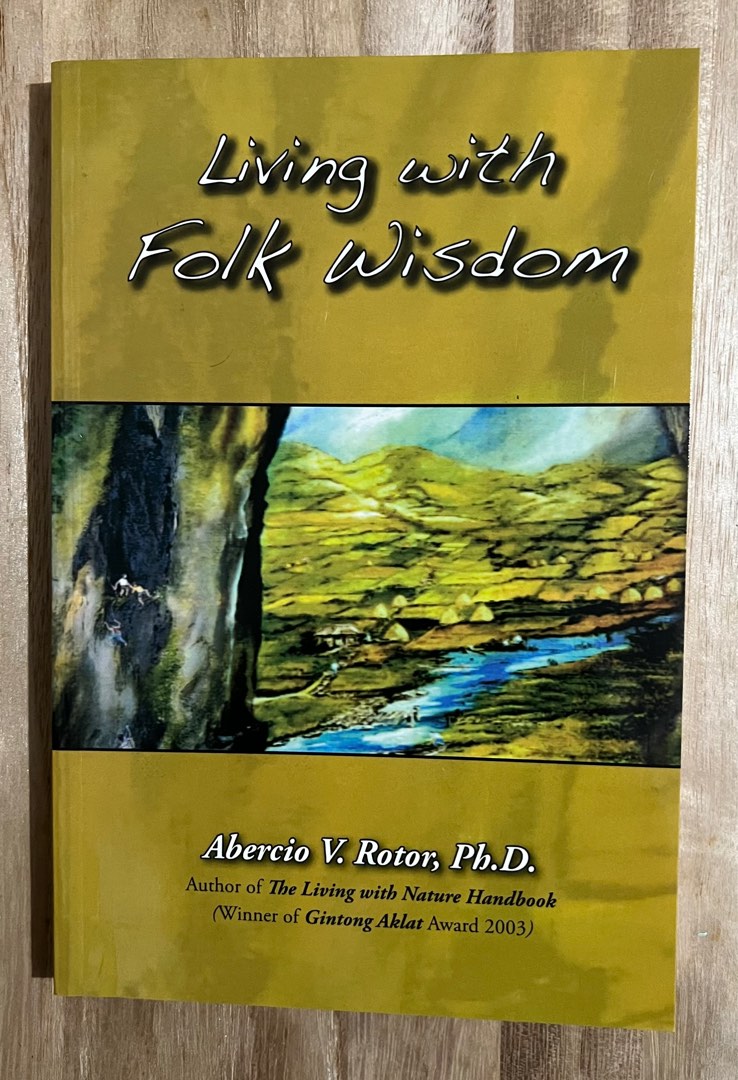 Living With Folk Wisdom - Abercio V. Rotor, Hobbies & Toys, Books ...