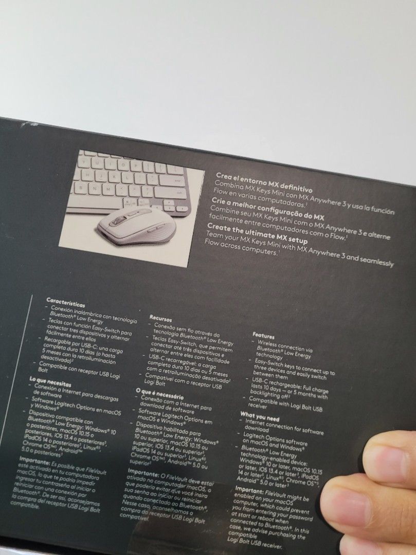 Logitech MX Keys Mini, Computers & Tech, Parts & Accessories, Computer ...