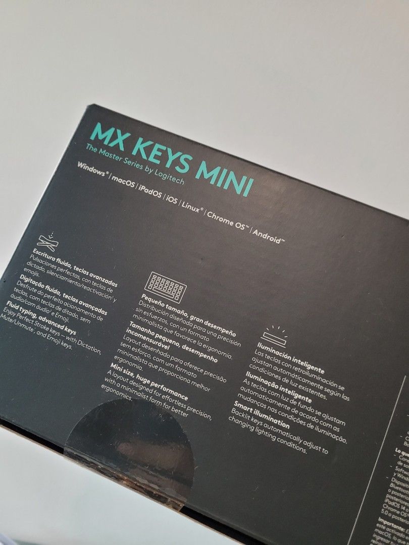 Logitech MX Keys Mini, Computers & Tech, Parts & Accessories, Computer ...