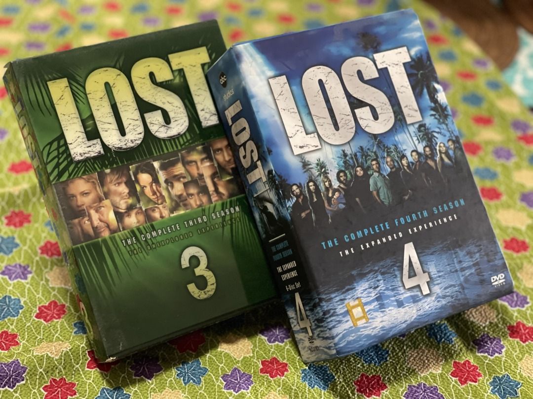 LOST: Complete Seasons 3 and 4 - Boxed DVDs Collection, Hobbies & Toys ...