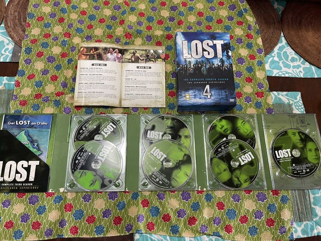 LOST: Complete Seasons 3 and 4 - Boxed DVDs Collection, Hobbies & Toys ...