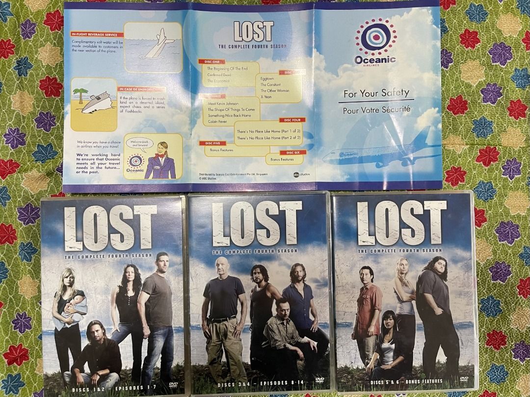 LOST: Complete Seasons 3 and 4 - Boxed DVDs Collection, Hobbies & Toys ...