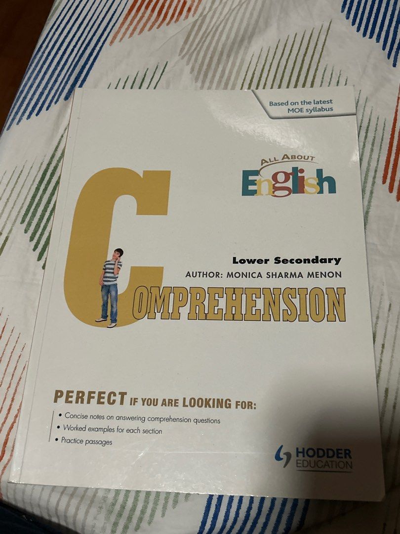 Lower secondary English comprehension, Hobbies & Toys, Books ...