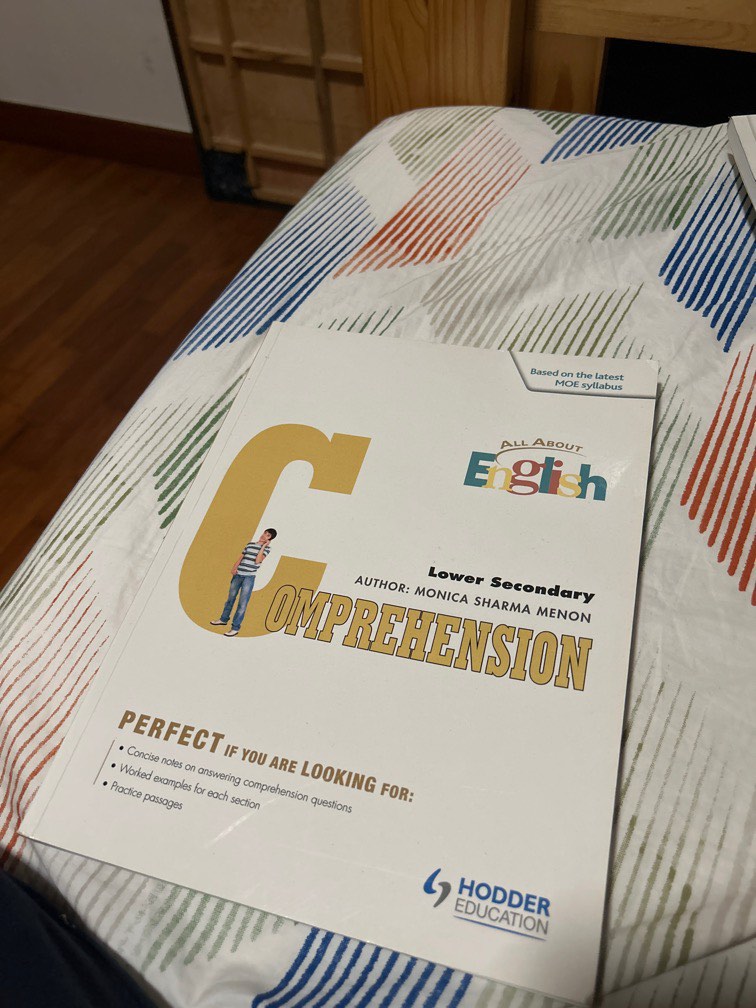 Lower secondary English comprehension, Hobbies & Toys, Books ...