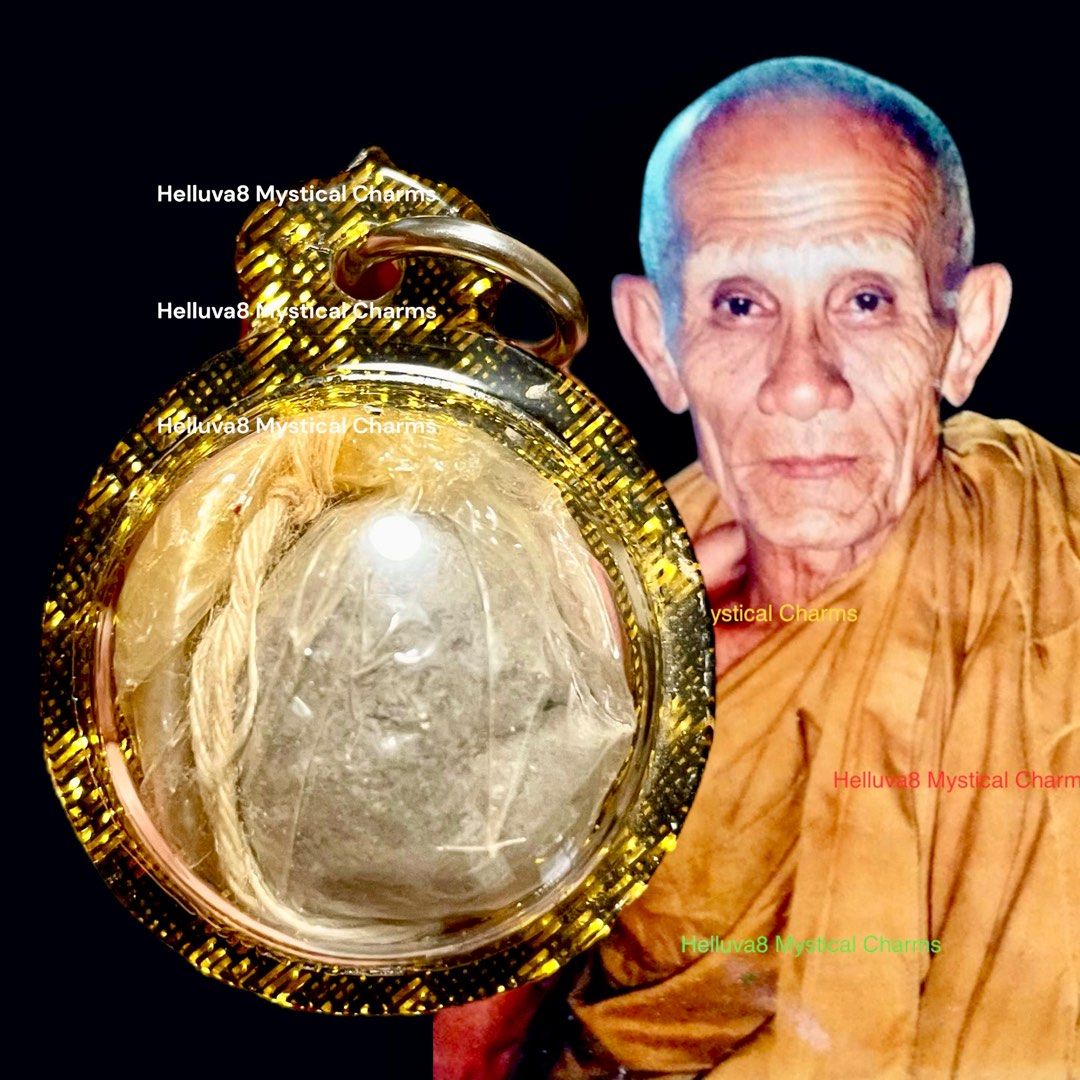 LP Pinak Loop Om Hom Haw Kradad wrapped and tied with Saisin, Wat ...