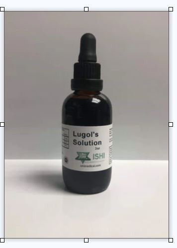 Lugol solution 2% half strength, Health & Nutrition, Health Supplements ...