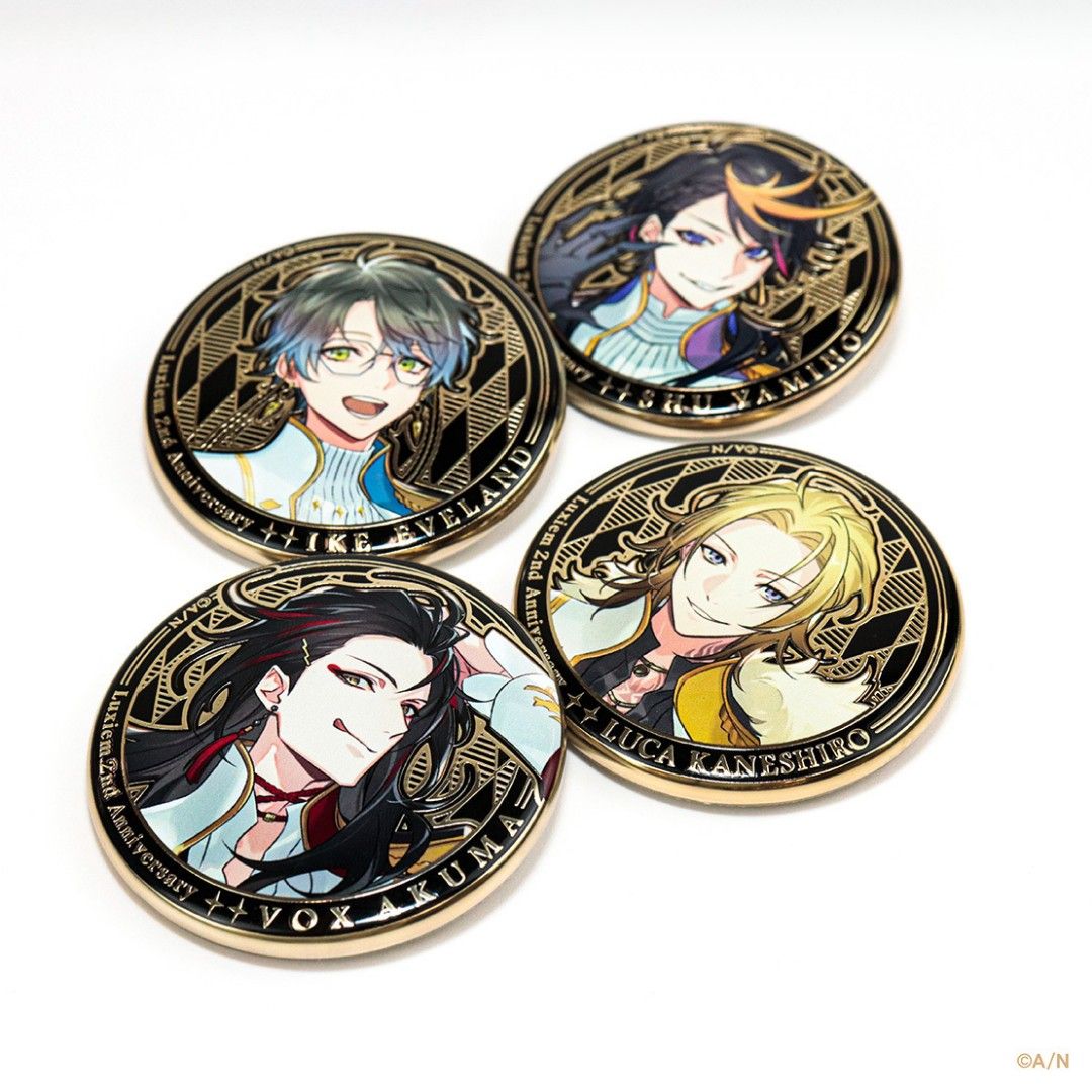 Luxiem 2nd Anniversary Merch (Badge, standee, cheki), Hobbies & Toys ...