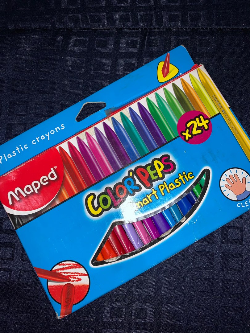 Maped Colorpeps Smart Plastic 24s, Hobbies & Toys, Stationary & Craft ...