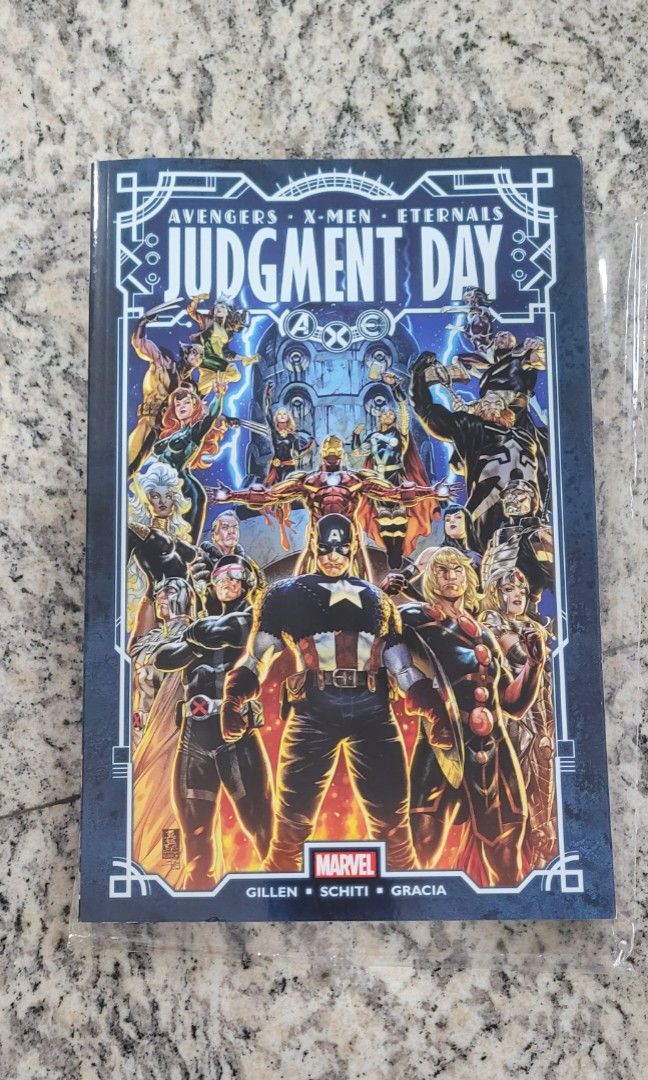 Marvel comics A.X.E Judgement Day TPB , Avengers, X-men , Eternals ...