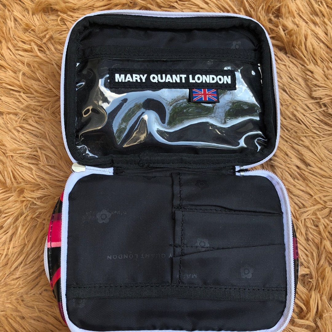 MARY QUANT LONDON COSMETIC POUCH, Women's Fashion, Bags & Wallets ...