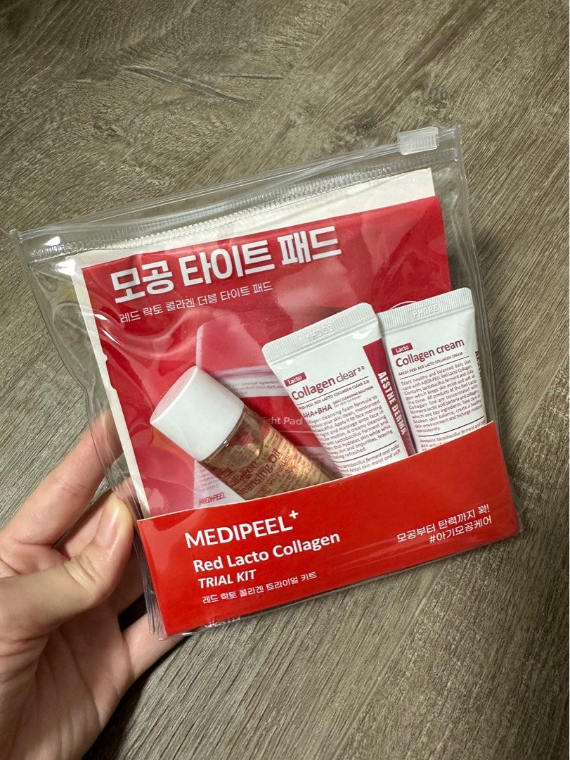 Medipeel red lacto collagen trial kit, Beauty & Personal Care, Face ...