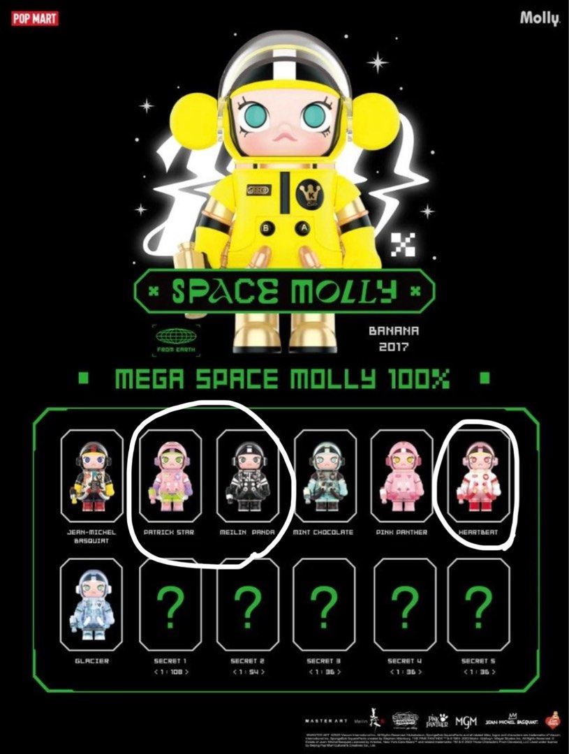 Mega Space Molly series 2, Hobbies & Toys, Memorabilia & Collectibles ...